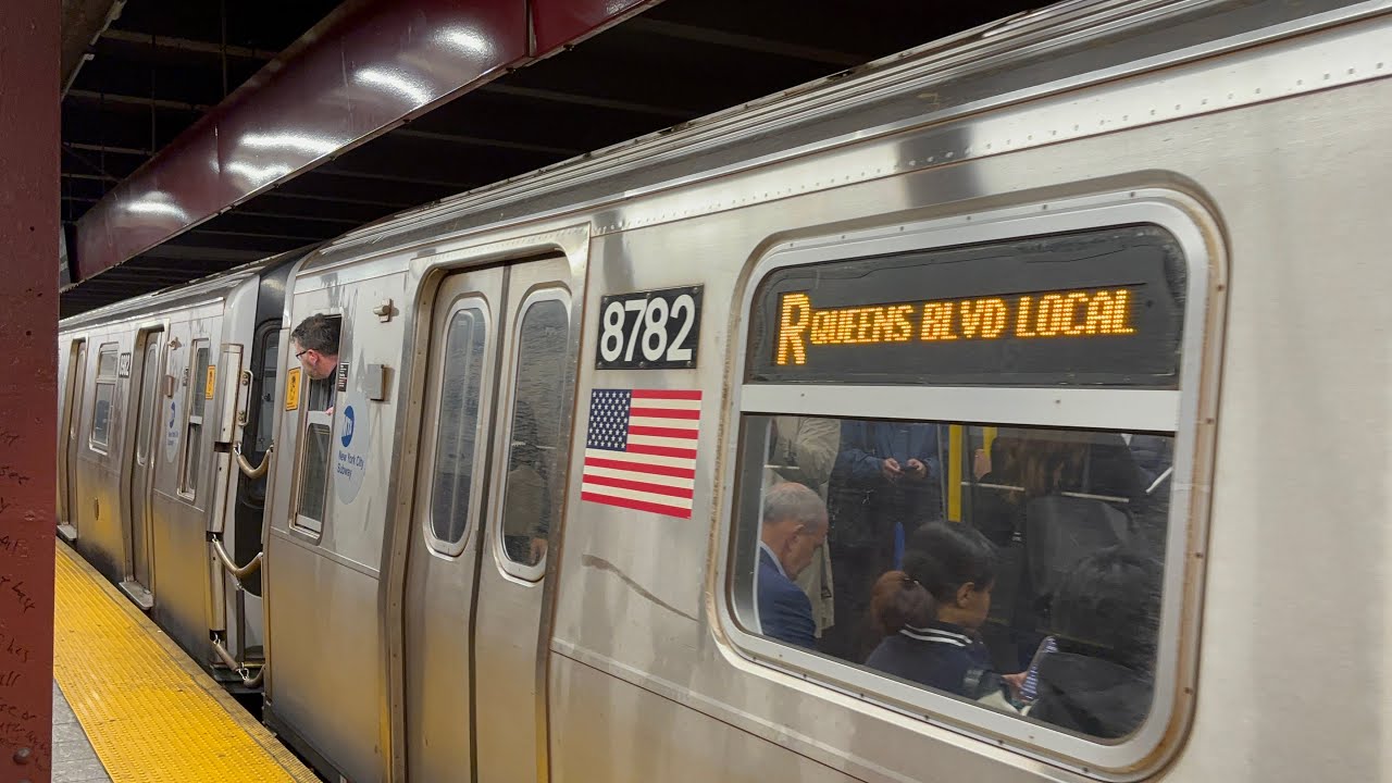 NYC Subway: R160 Siemens/Alstom Mixed Propulsion Consist Operating on ...
