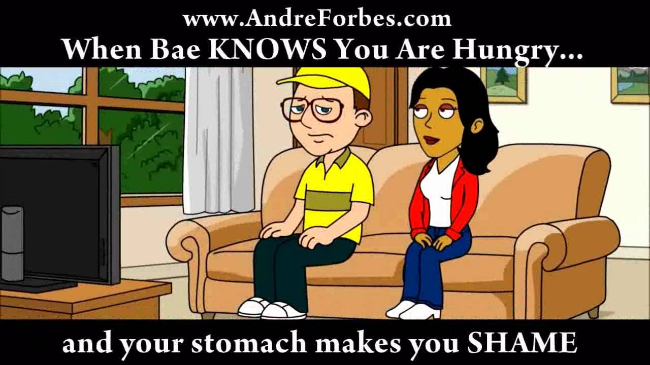 When Bae Knows You're Hungry (www.AndreForbes.com) - YouTube