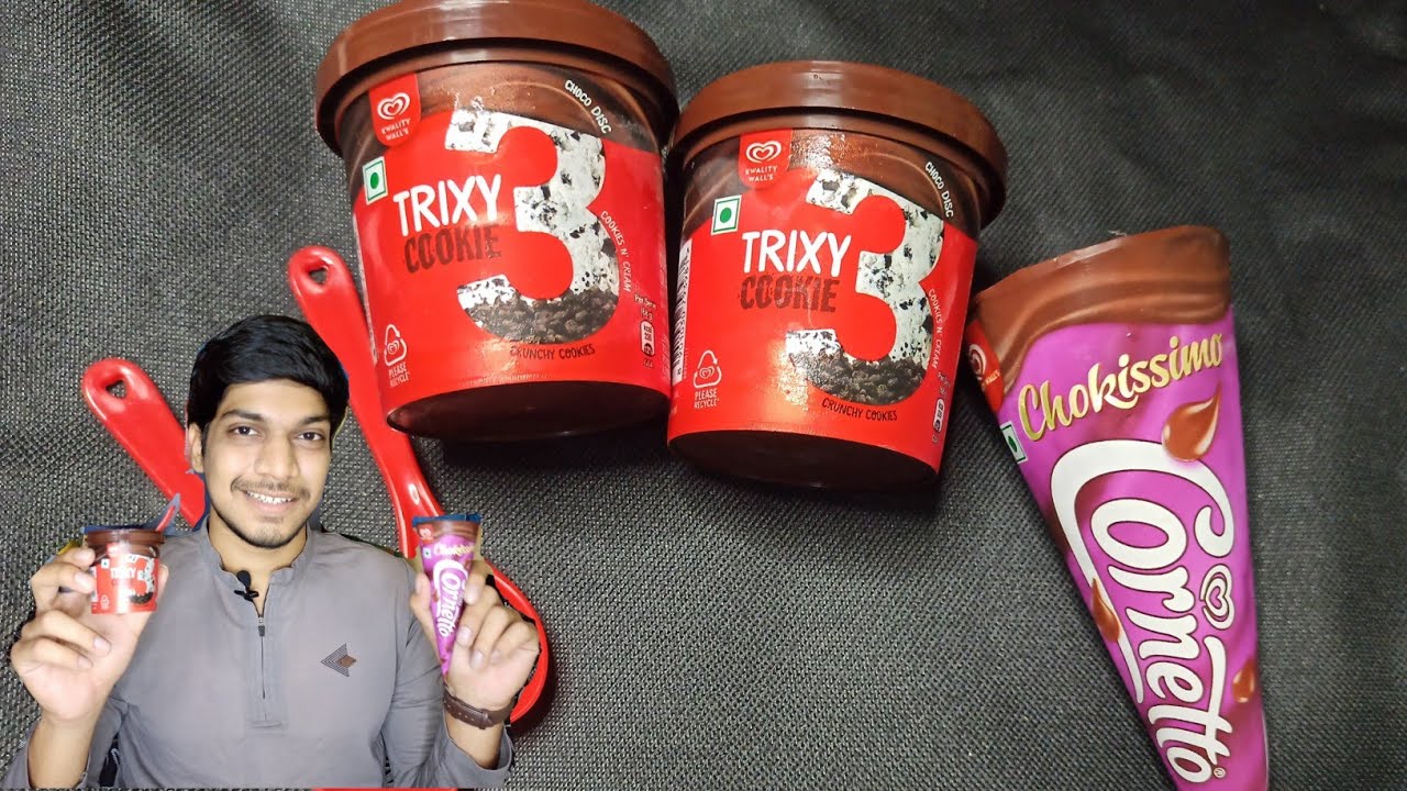 NEW KWALITY WALL'S || TRIXY CUP || CORNETTO CHOKISSIMO - YouTube