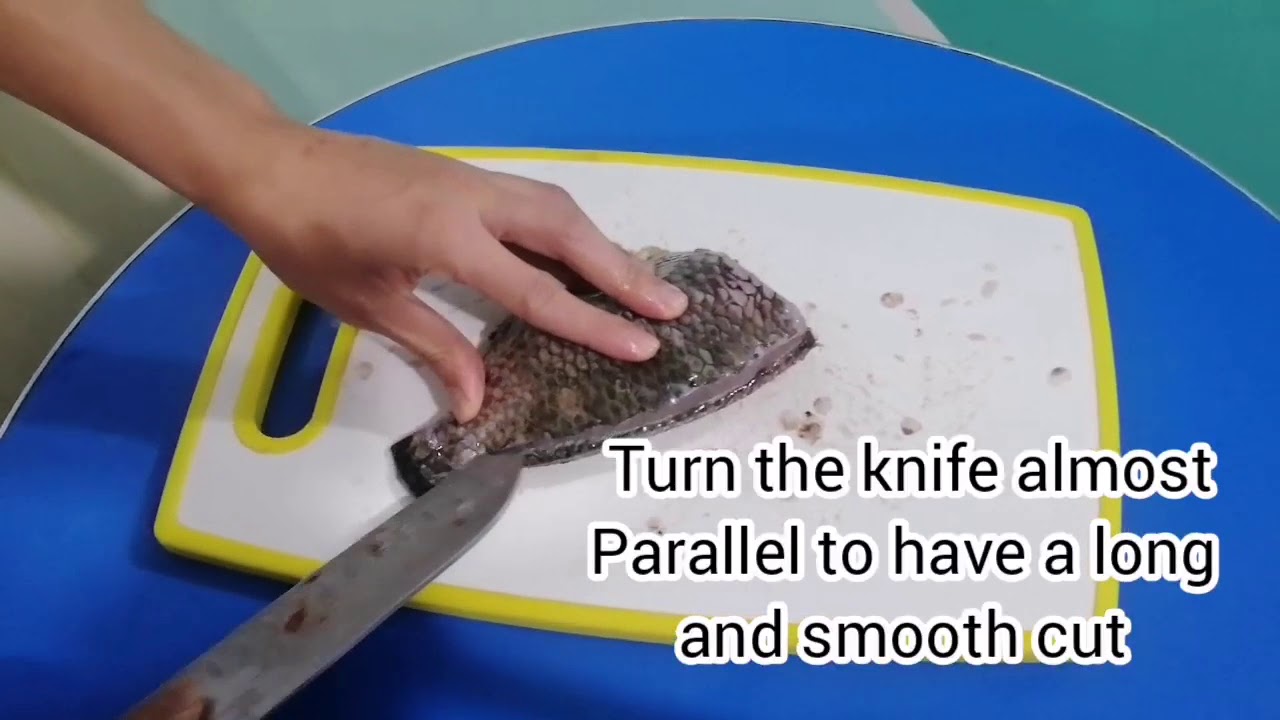 How to fillet the st. Peter's fish (tilapia) - YouTube