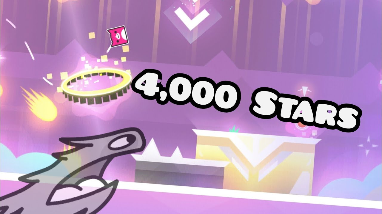 4,000 Stars | Geometry Dash (2.11) - YouTube