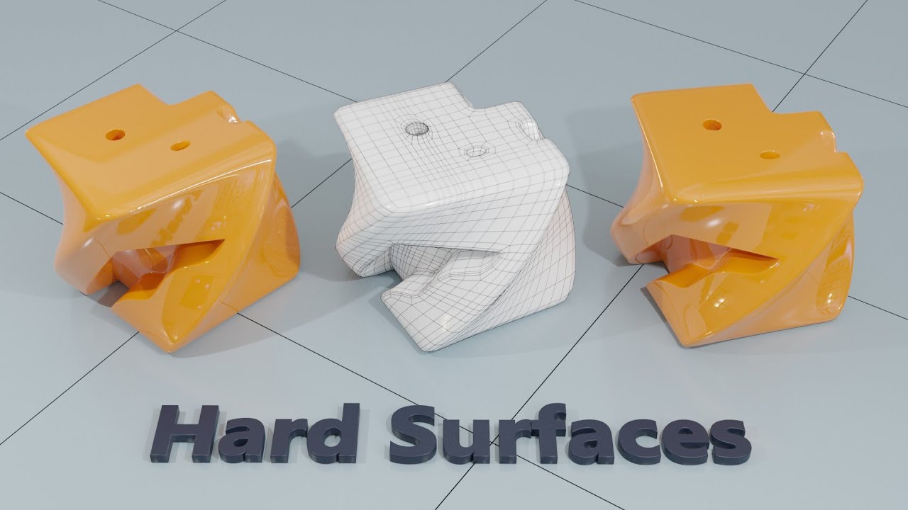 Blender - Hard Surfaces - #12 Subdivision Surface Modelling in Blender ...