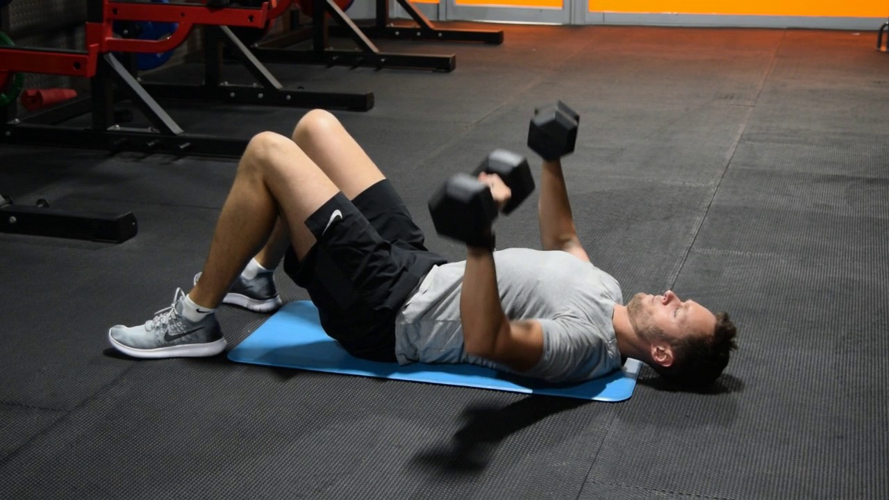 Floor DB Press with Audio - YouTube