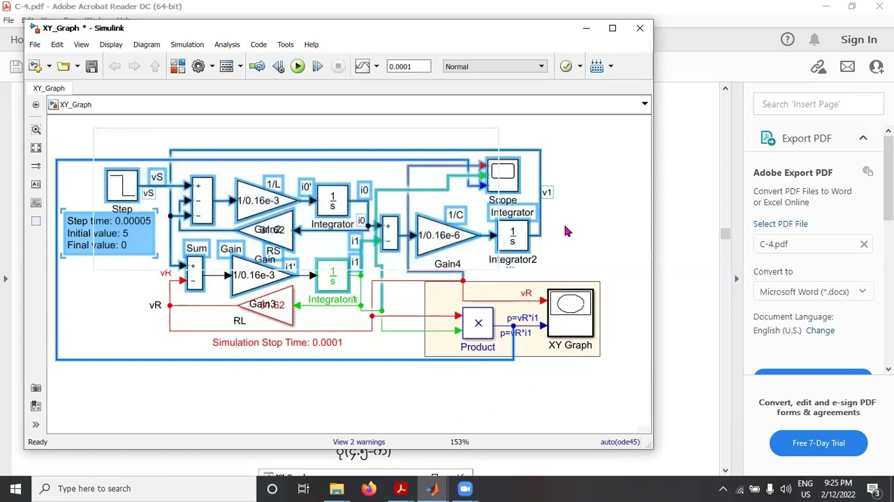 Matlab Simulation Basic Course Art 4 5 Xy Graph Block In Myanmar Youtube