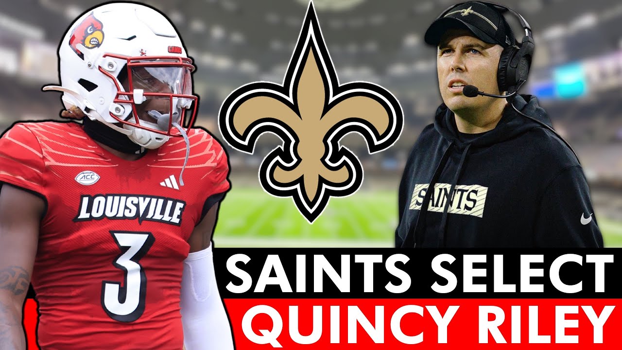 Saints Select Quincy Riley In 4th Round Of 2025 NFL Draft | Instant ...