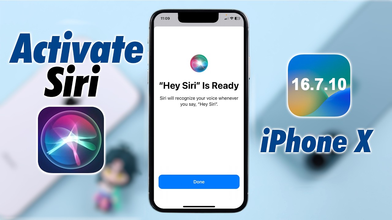 iPhone X: How to Use Siri! [Activate & Use in 2 Ways] - YouTube