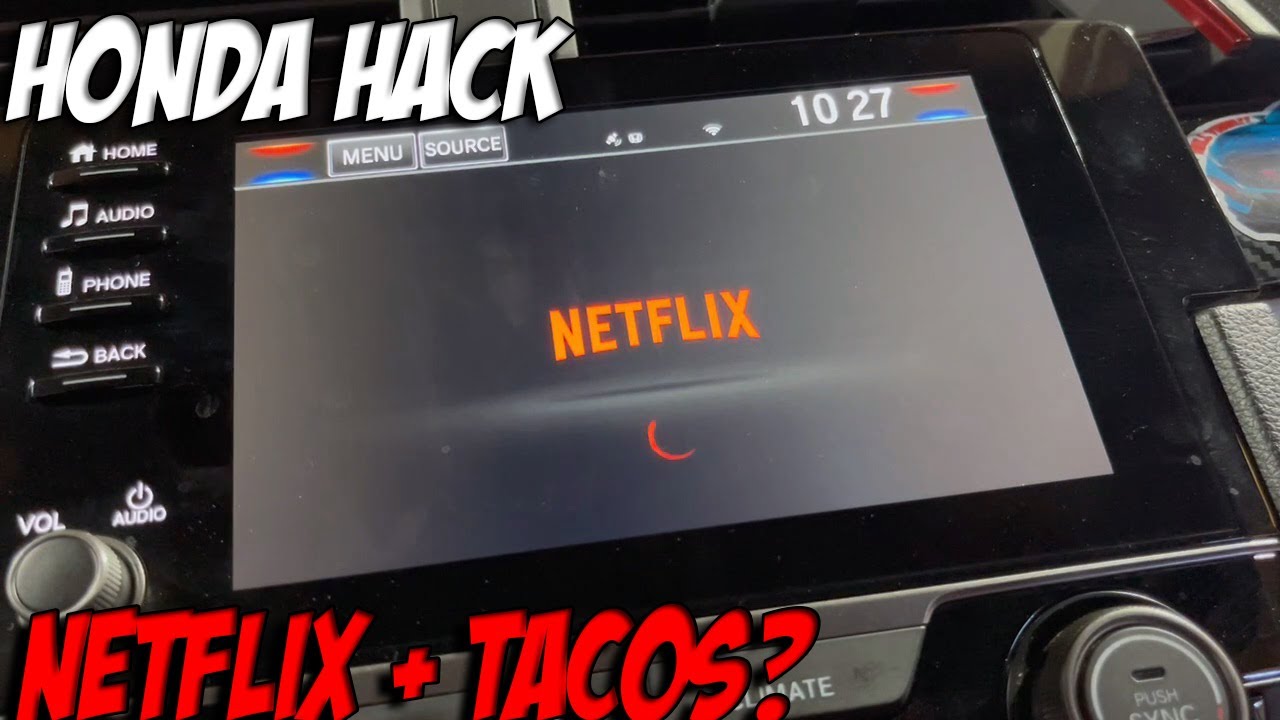 Netflix & Chill! Honda Hack Install | 10th Gen Civic Si - YouTube