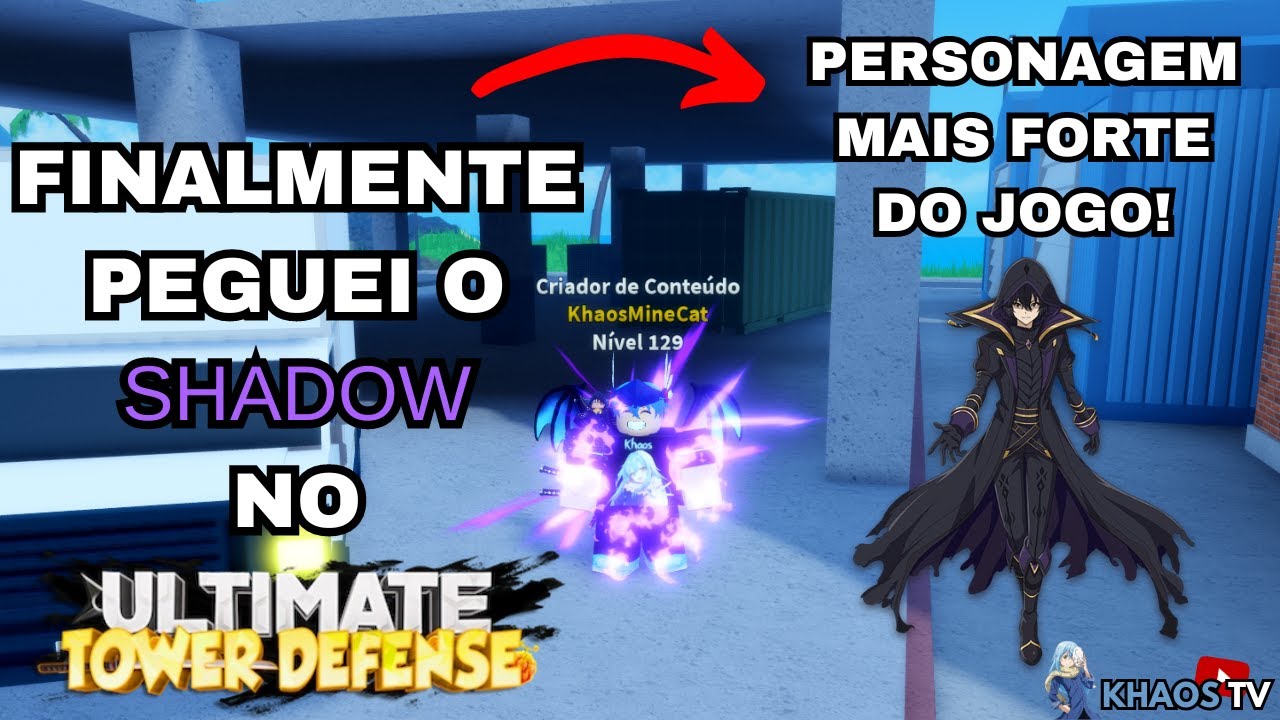 FINALMENTE! Peguei o Shadow! Personagem Mais Forte Do Jogo! Ultimate ...