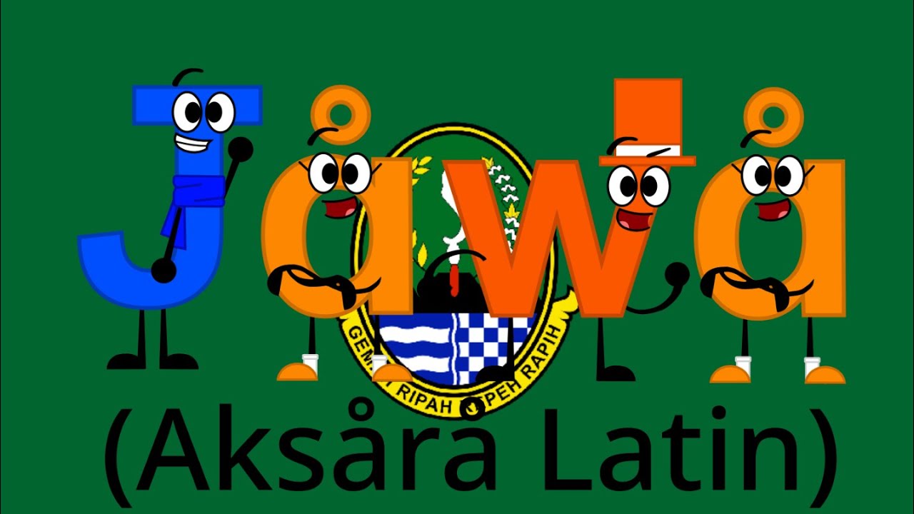 Javanese Latin Alphabet Song - YouTube