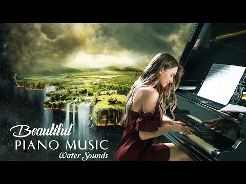 Beautiful Piano Love Songs - Best Relaxing Love Songs Collection- Soothing Water Sounds For Relaxing