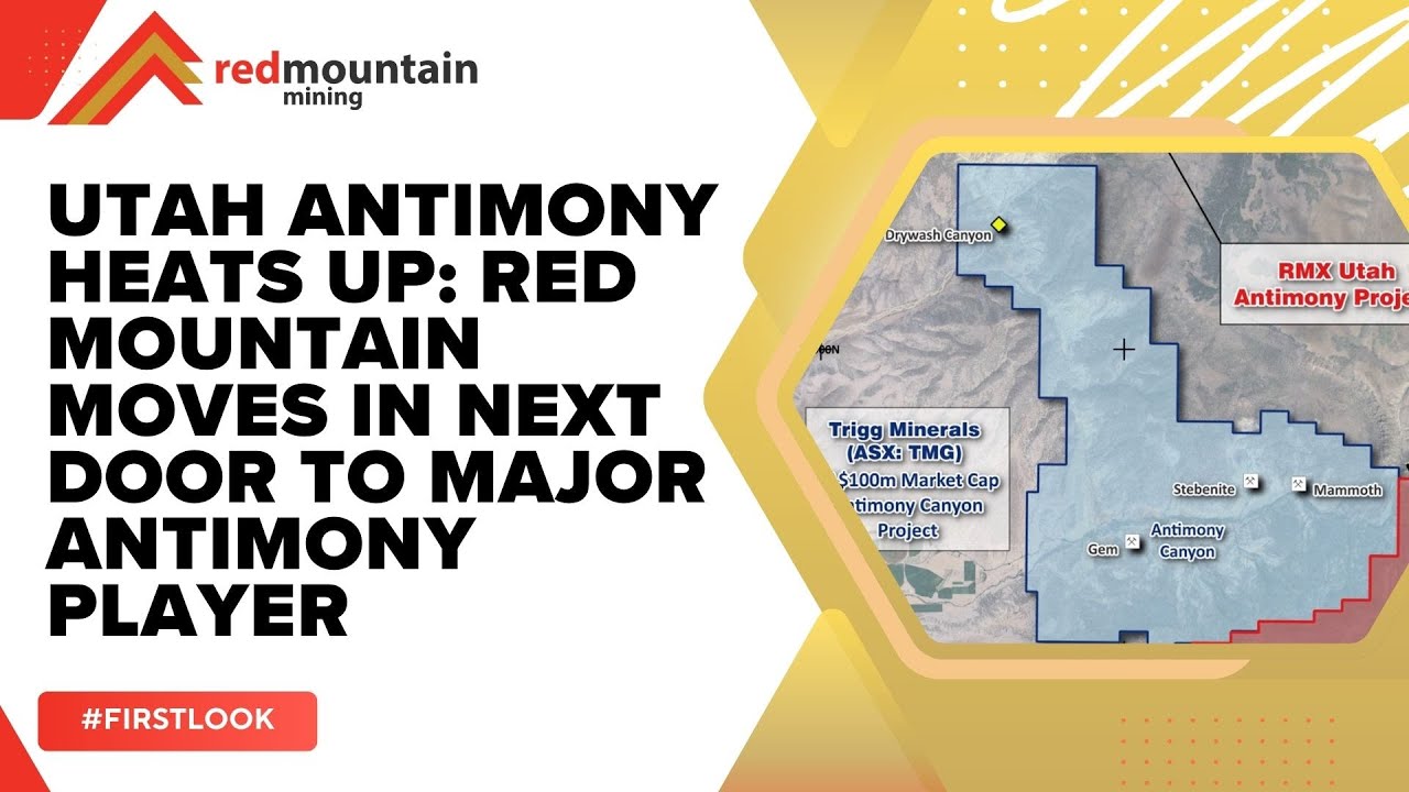 Utah Antimony Heats Up: Red Mountain Moves In Next Door to Major ...