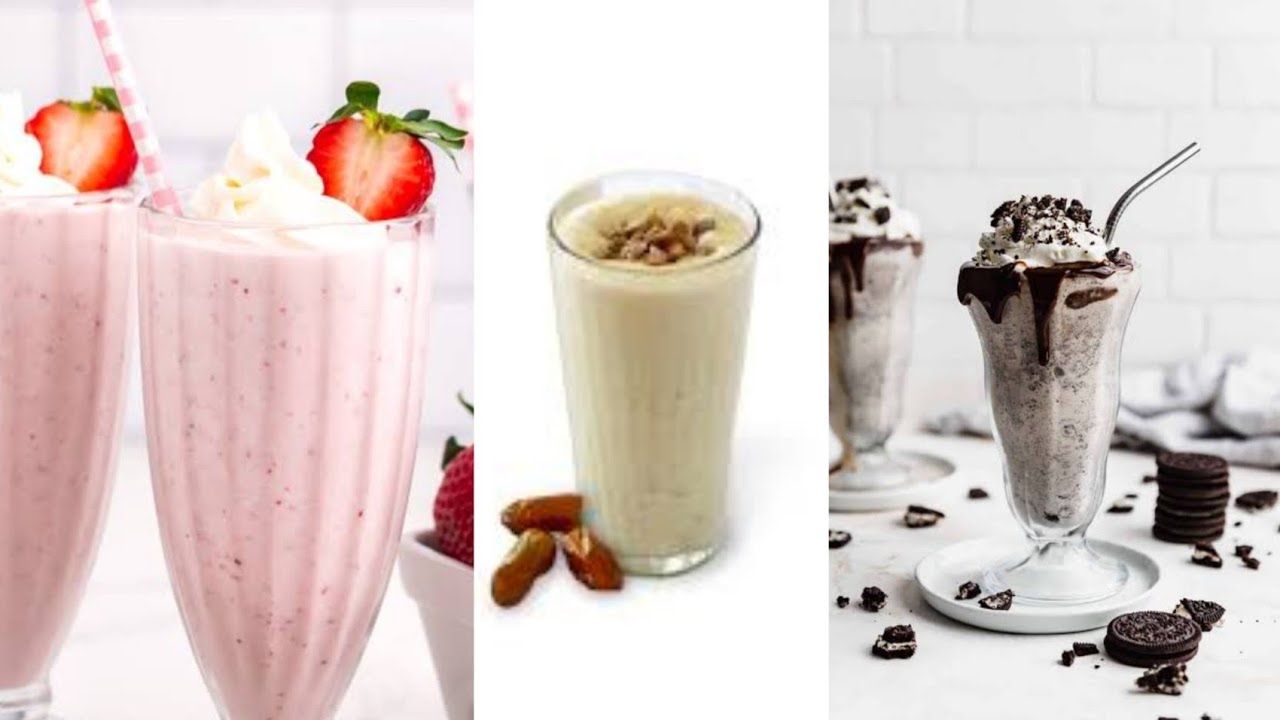 Best and Healthy Summer Milk Shakes | Summer Drinks | Stay hydrated I ...
