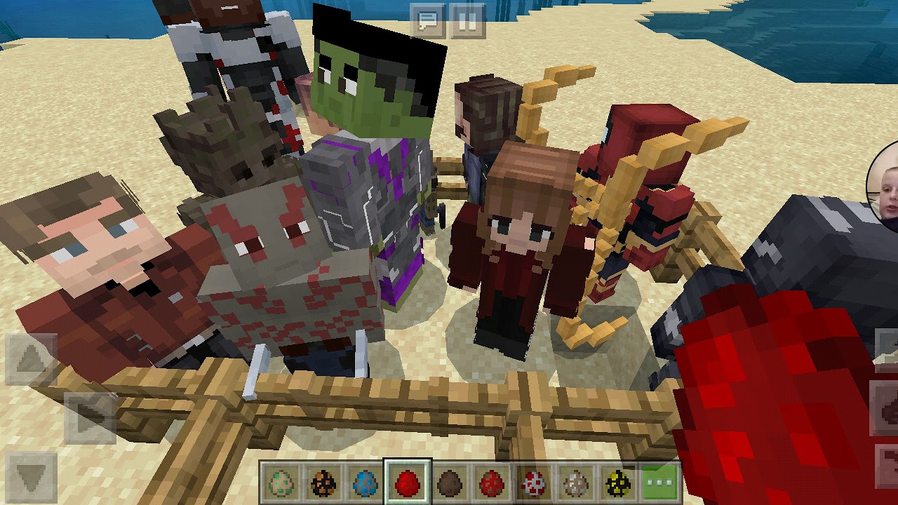 MINECRAFT MOD ADVENTURE PART 1 AVENGERS ENDGAME MOD - YouTube