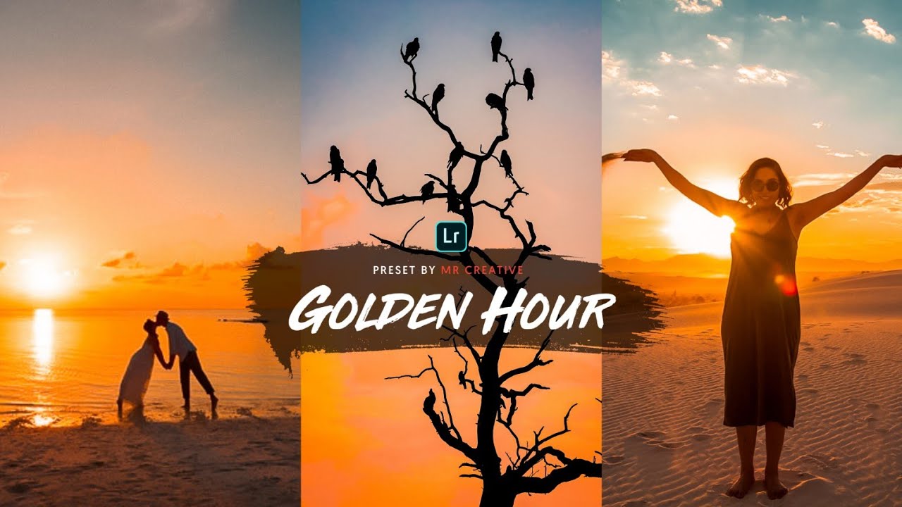 Download Golden Hour Mobile Lightroom Preset Free || How To Edit Like ...