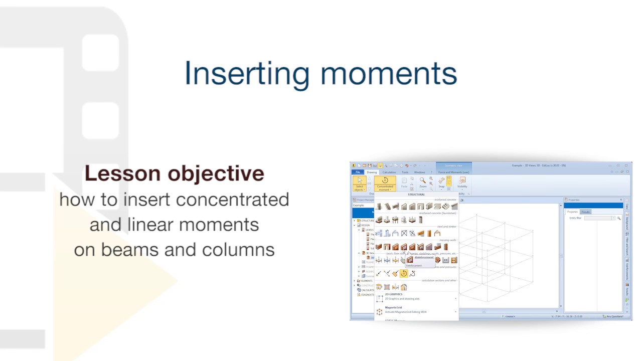 EdiLus Tutorial - Inserting Moments - ACCA software - YouTube