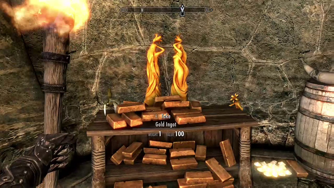 Skyrim Rare Item Collection Severin Manor Part 2 - YouTube