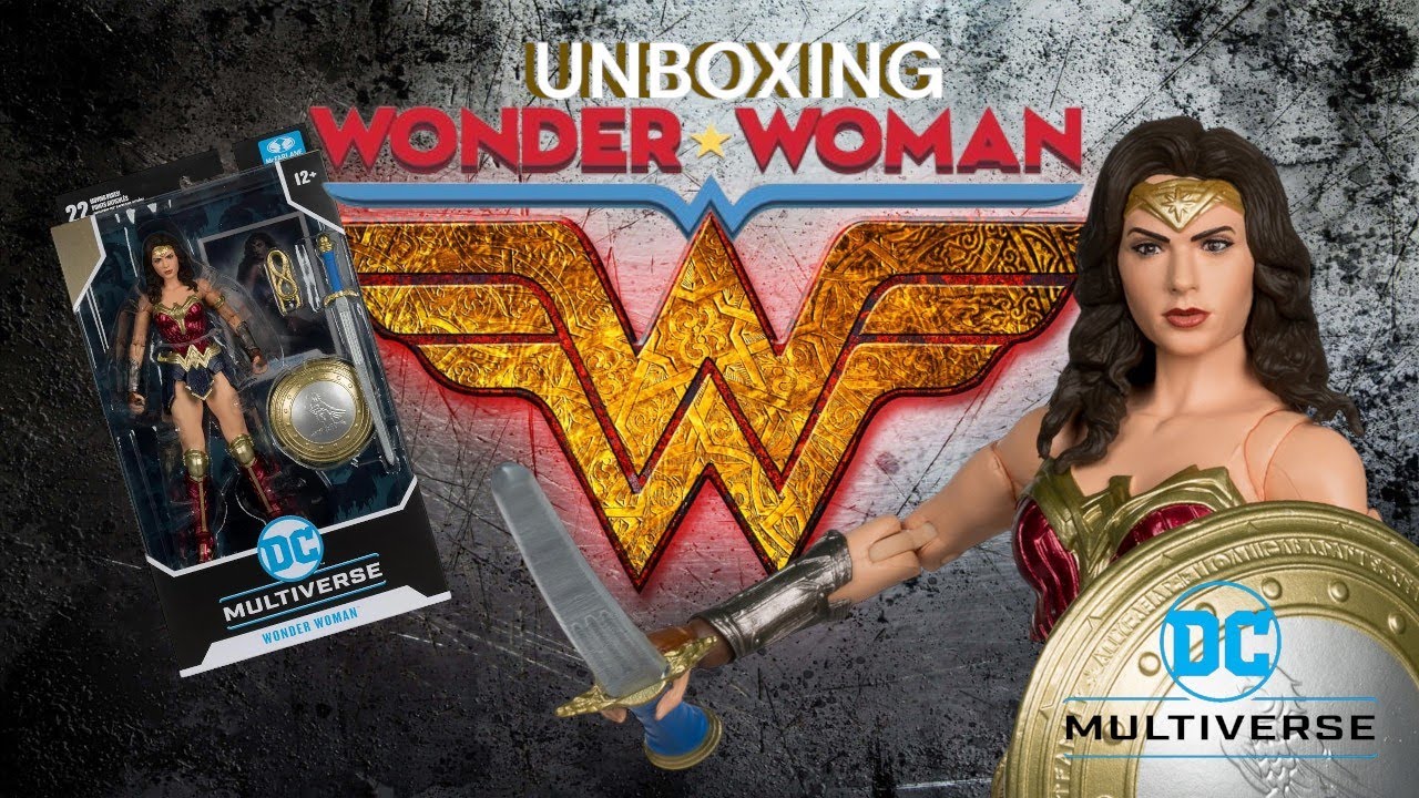 UNBOXING WONDER WOMAN Mc FARLANE TOYS #wonderwoman #mcfarlanetoys # ...