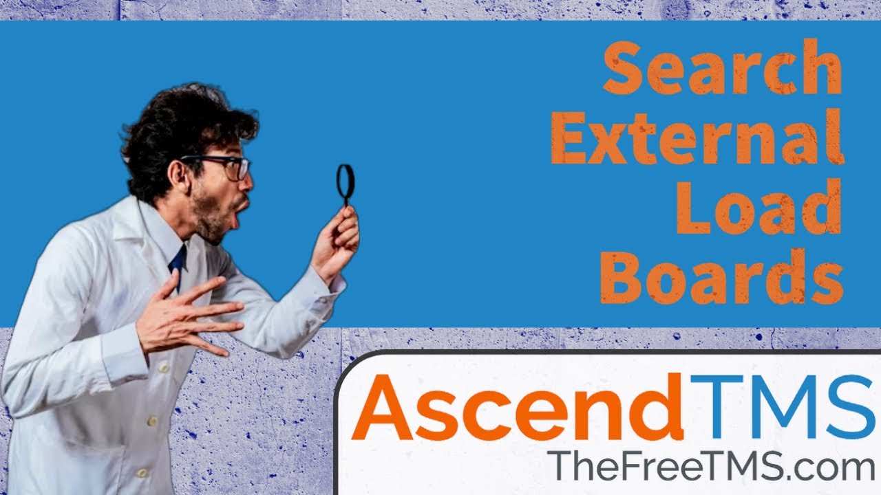 Search the External Load Boards with AscendTMS - YouTube