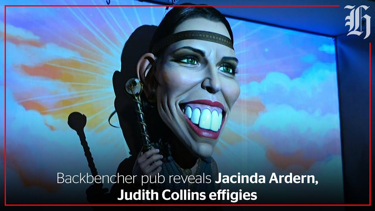 Political puppets: Backbencher pub reveals Jacinda Ardern, Judith ...
