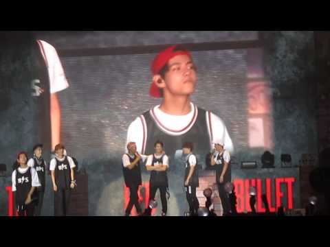 150829 TRB in hk bts V speaks english very well