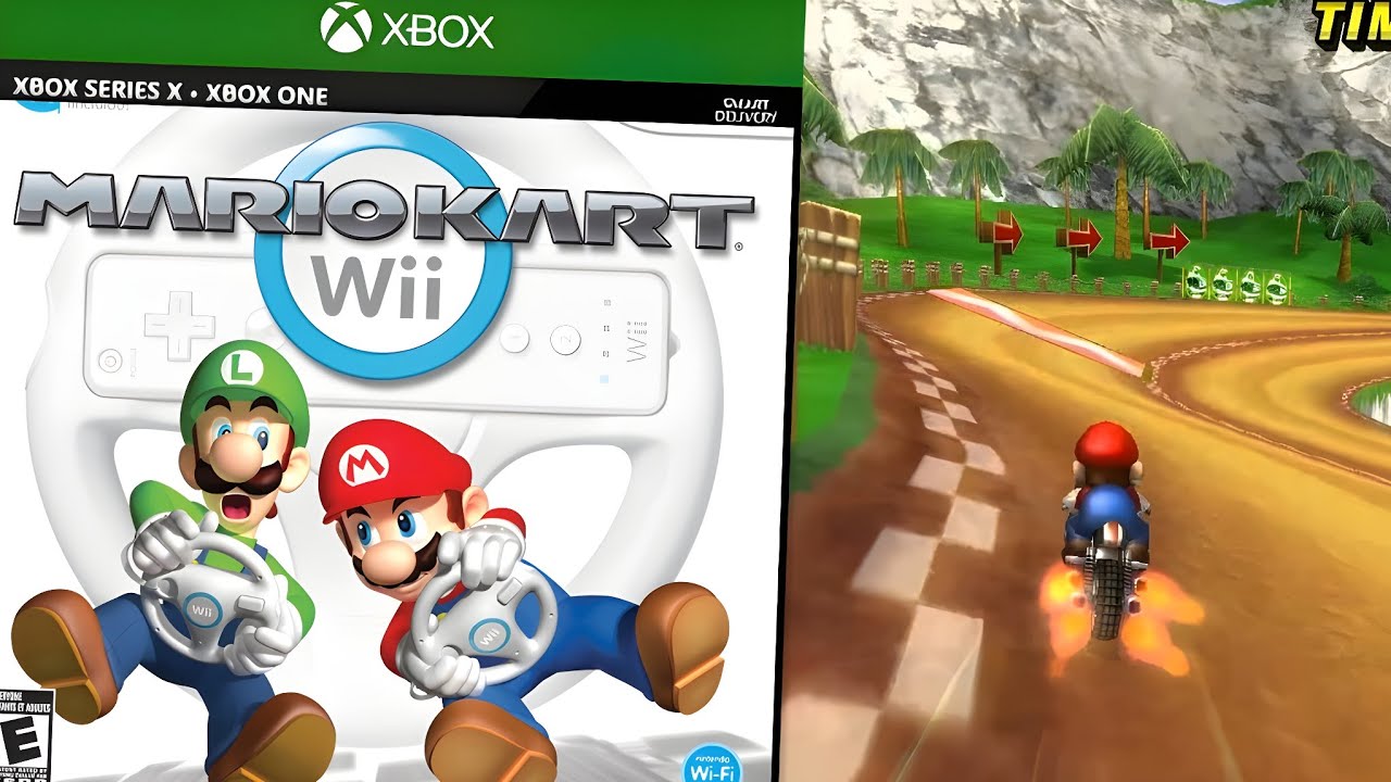 Así es Mario Kart de Wii en Xbox Series X/S a 4K y 60fps - YouTube