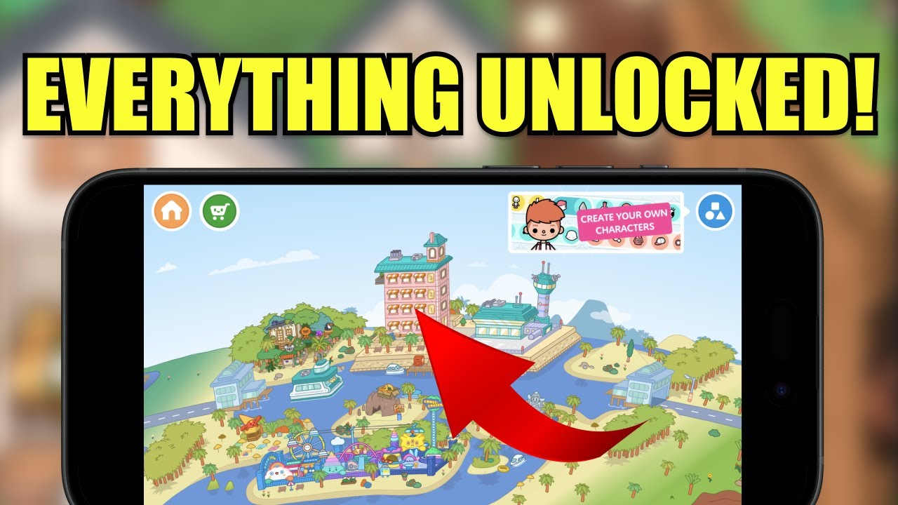How to Unlock ALL PLACES in Toca Life World for FREE Toca Boca ...