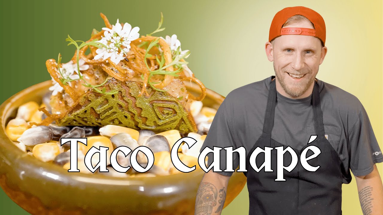 Taco Canapé | The World’s Tiniest Taco - YouTube