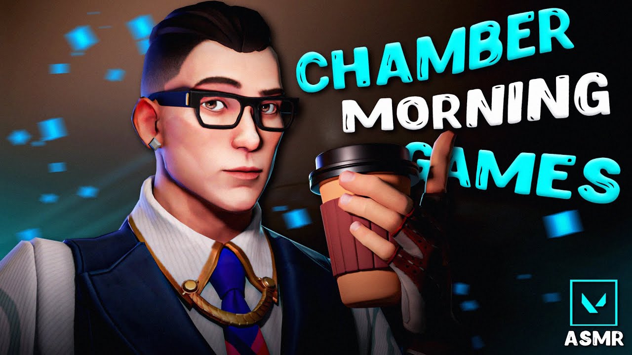 RELAXING MORNING CHAMBER 😼☕ ASMR VALORANT 💙 Hard Candy, No Talking ...