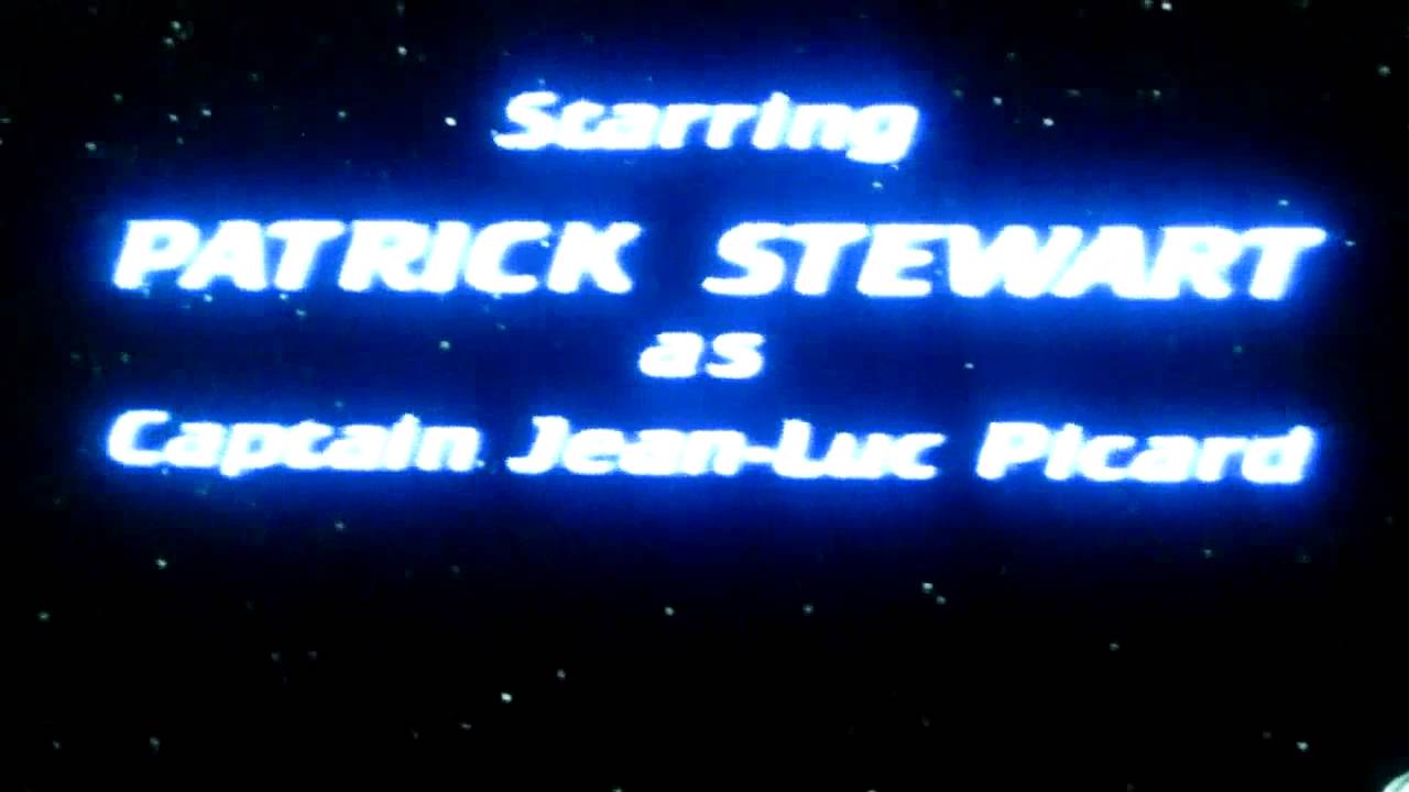 Star Trek TNG Intro (season 1) - YouTube