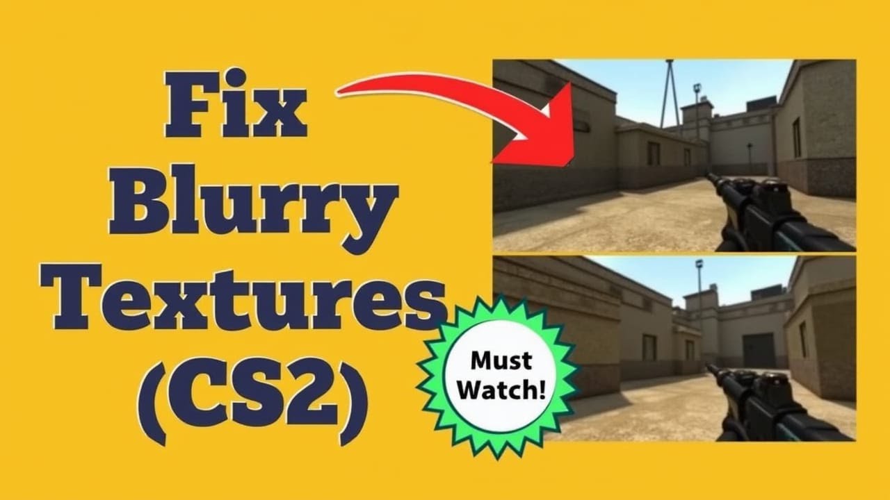 How to Fix Counter-Strike 2 Blurry Textures - YouTube