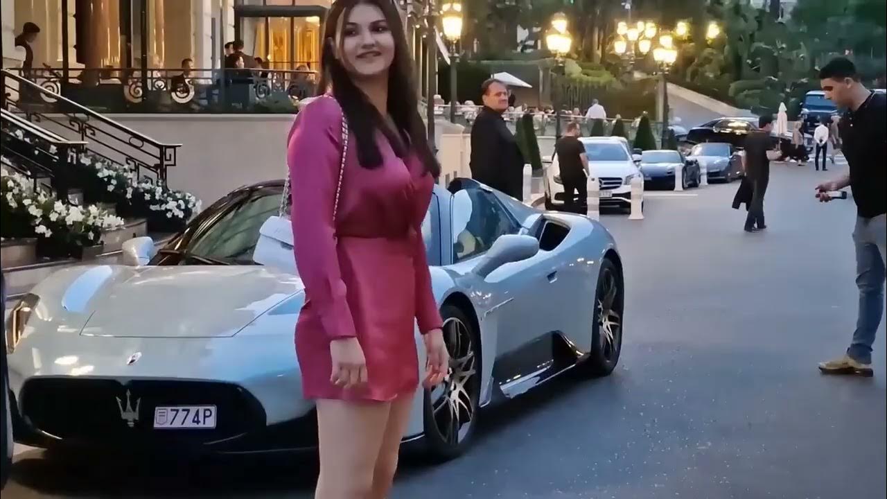 MONACO NIGHTLIFE beautiful girls and CARSPOTTING 2023 [part1] - YouTube