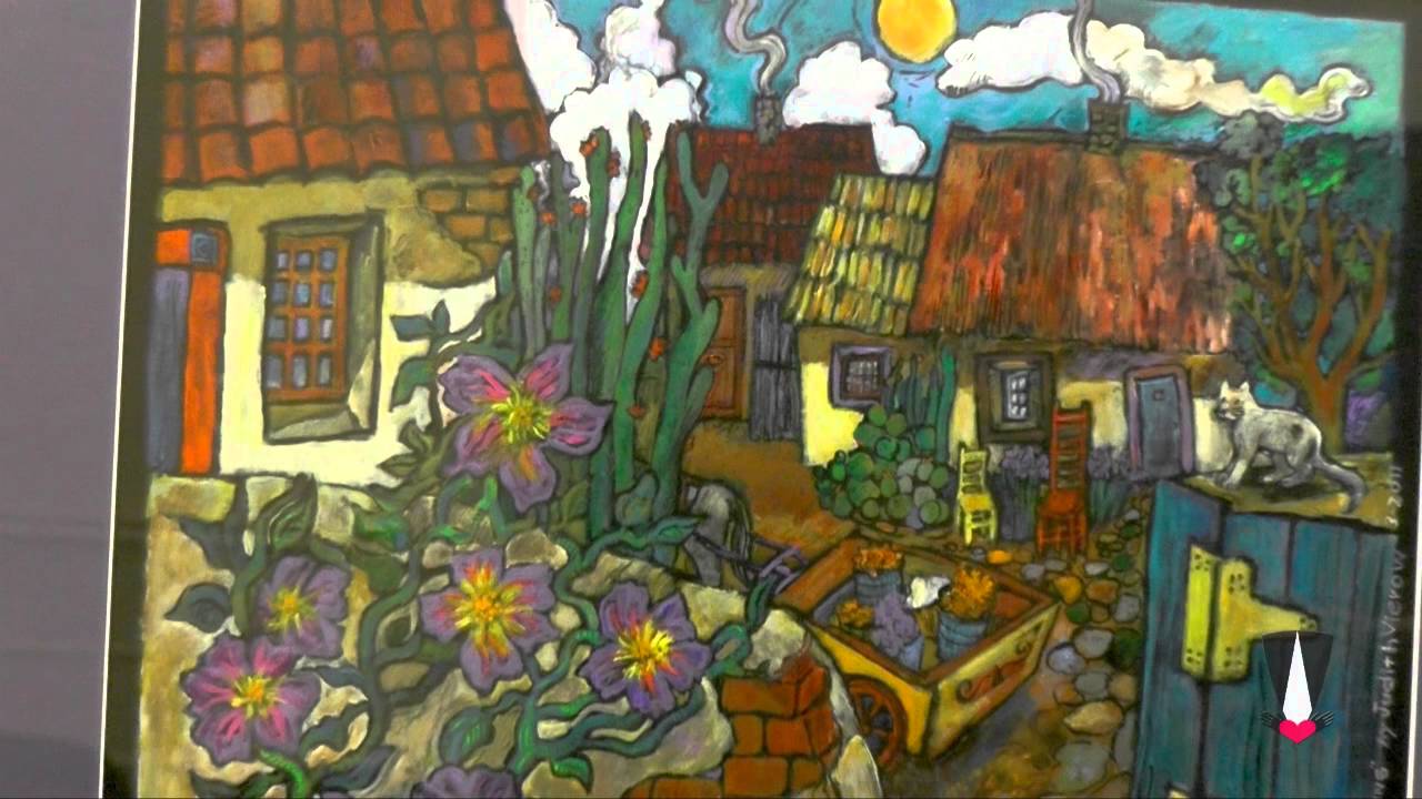 "Silver Linings and Personal Favorites" Art Show by Judith Vierow - YouTube