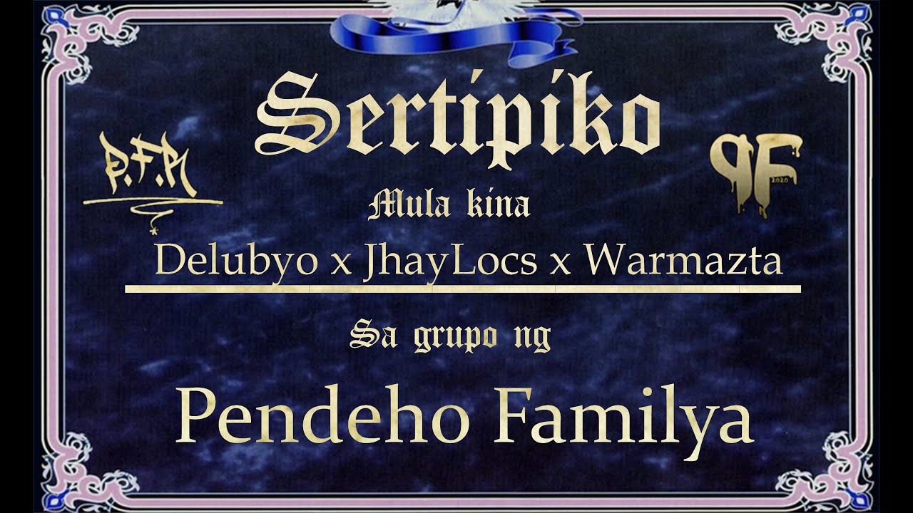 Pendeho Familya - SERTIPIKO - YouTube