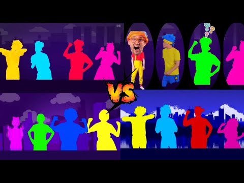 4 ways 1 song : D Billions vs скетчалиса vs Blippi vs Nick & Poli vs Ms ...