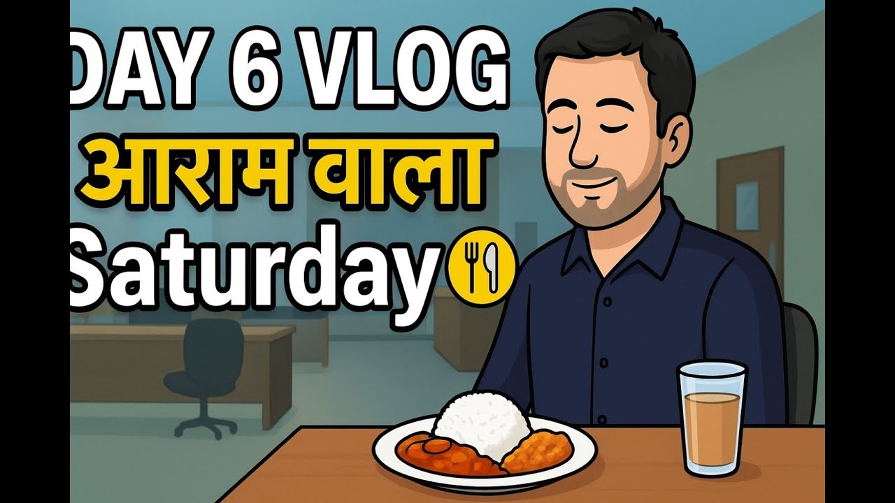 आराम वाला Saturday, Boss की Lunch Treat | Day 6 Vlog - YouTube