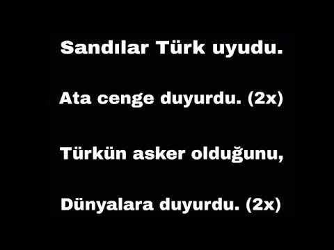 Gündoğdu Marşı Sözleri