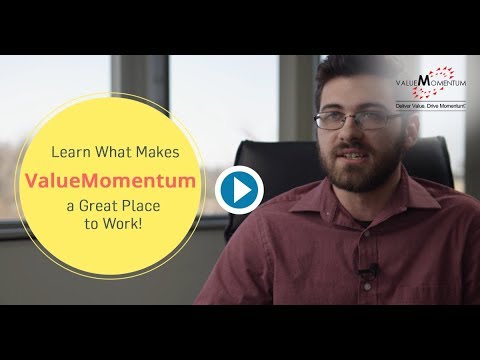 Learn What Makes ValueMomentum a Great Place to Work! - YouTube