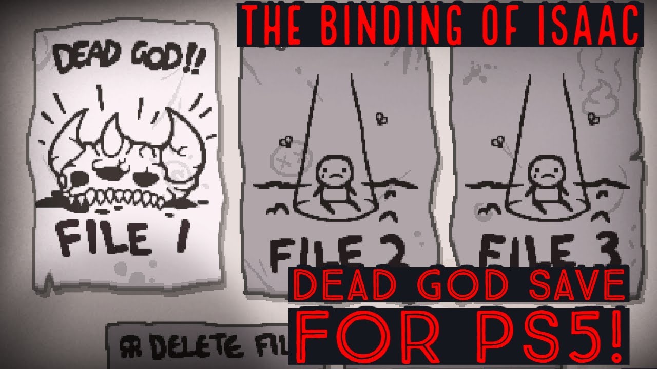 The Binding of Isaac Repentance: Dead God On PlayStation 5! #DeadGod # ...