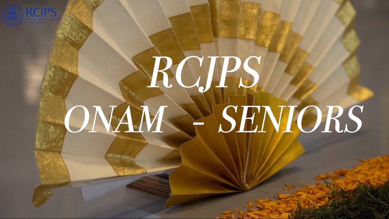 Seniors' Onam Celebration at RCJPS | Onam 2023 | Rajagiri Christu ...