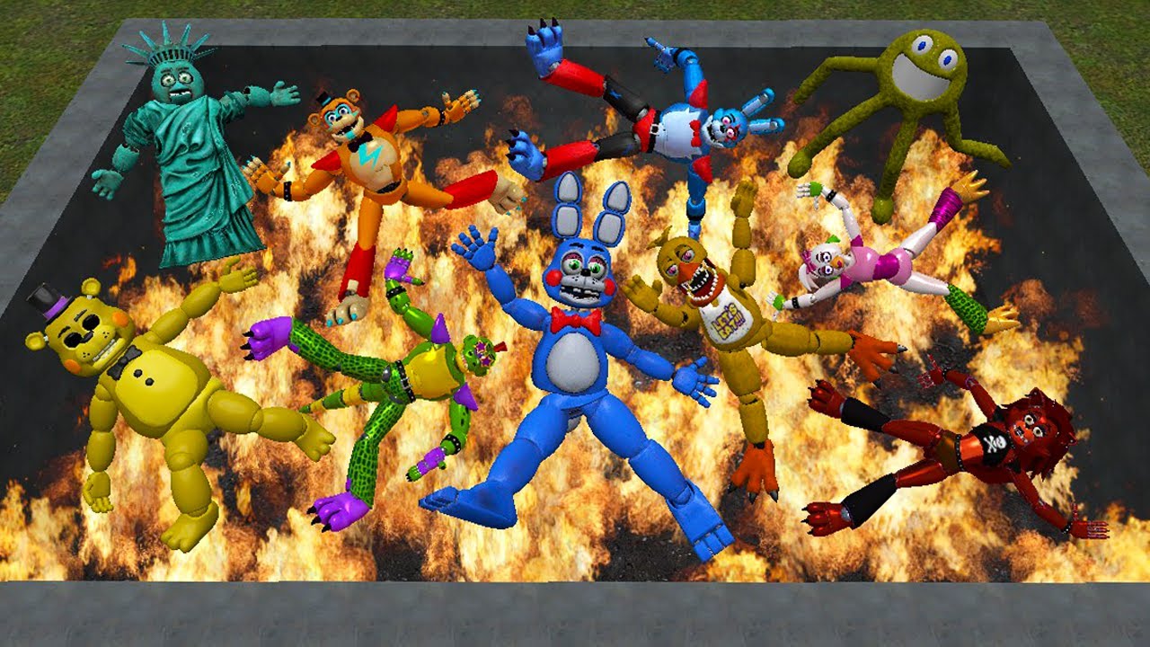 NEW I Created The MEGA ULTIMATE My Animatronic! hg FNAF Five Funky ...