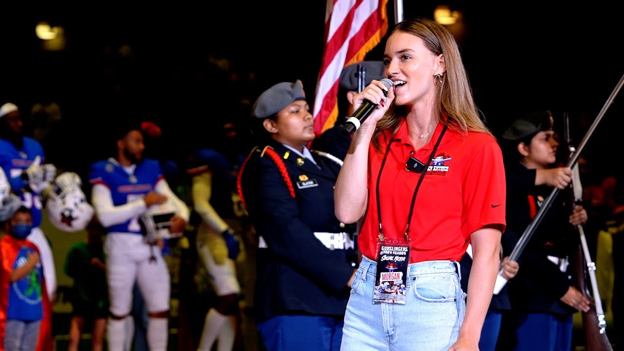 Morgan Steubing | National Anthem 5.18.24 - YouTube