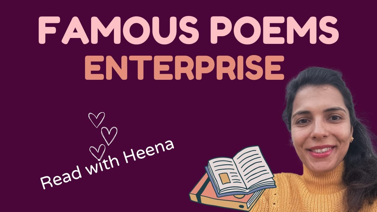 Enterprise | Nissim Ezekiel | Famous Poems | Team TES - YouTube