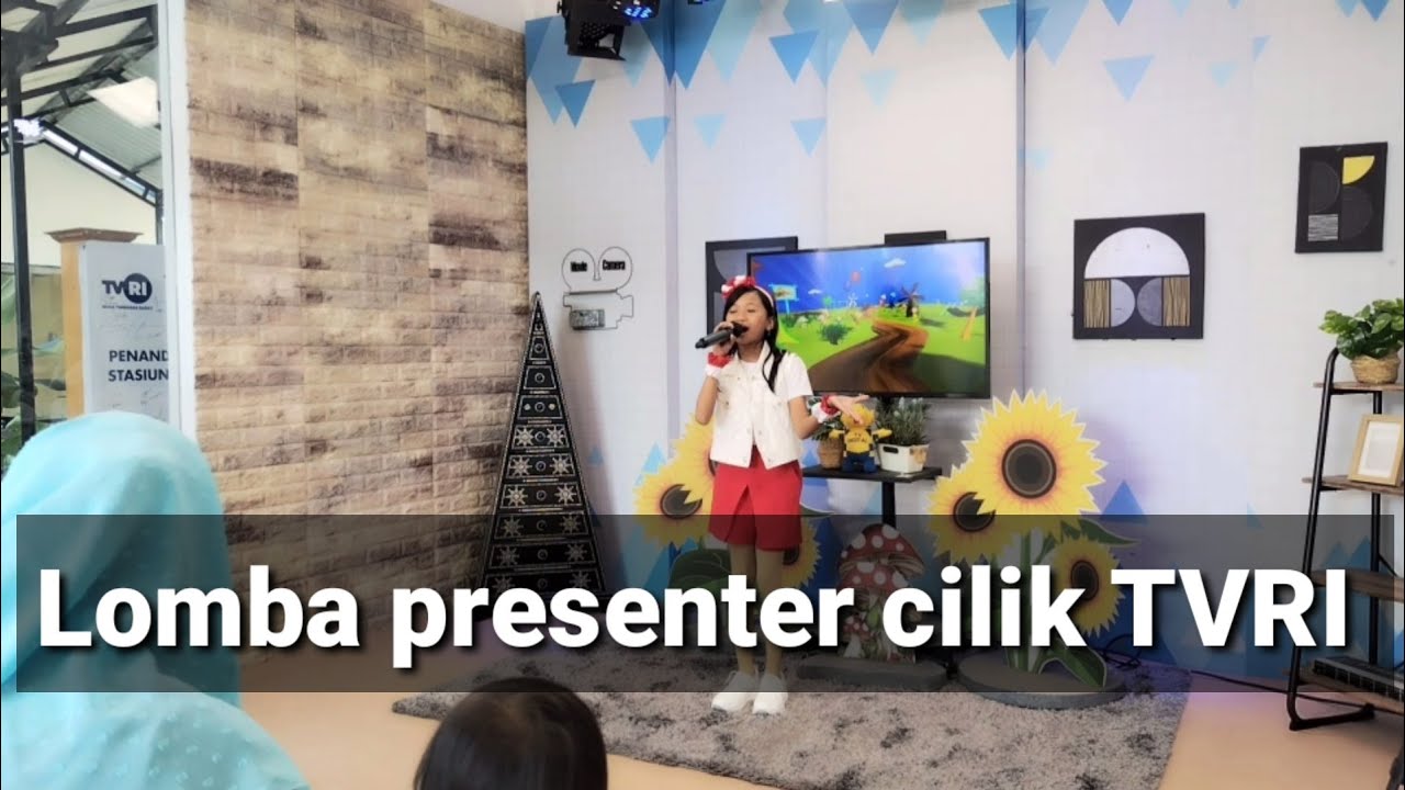 intan - ikut lomba presenter cilik TVRI - YouTube