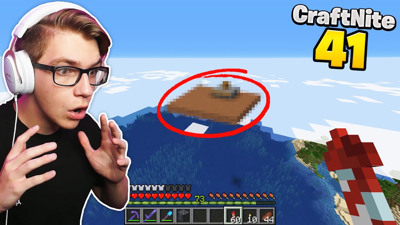 CraftNite: #41 - I found Randumb's *FAKE* GRIEF Base... (shocked) - YouTube