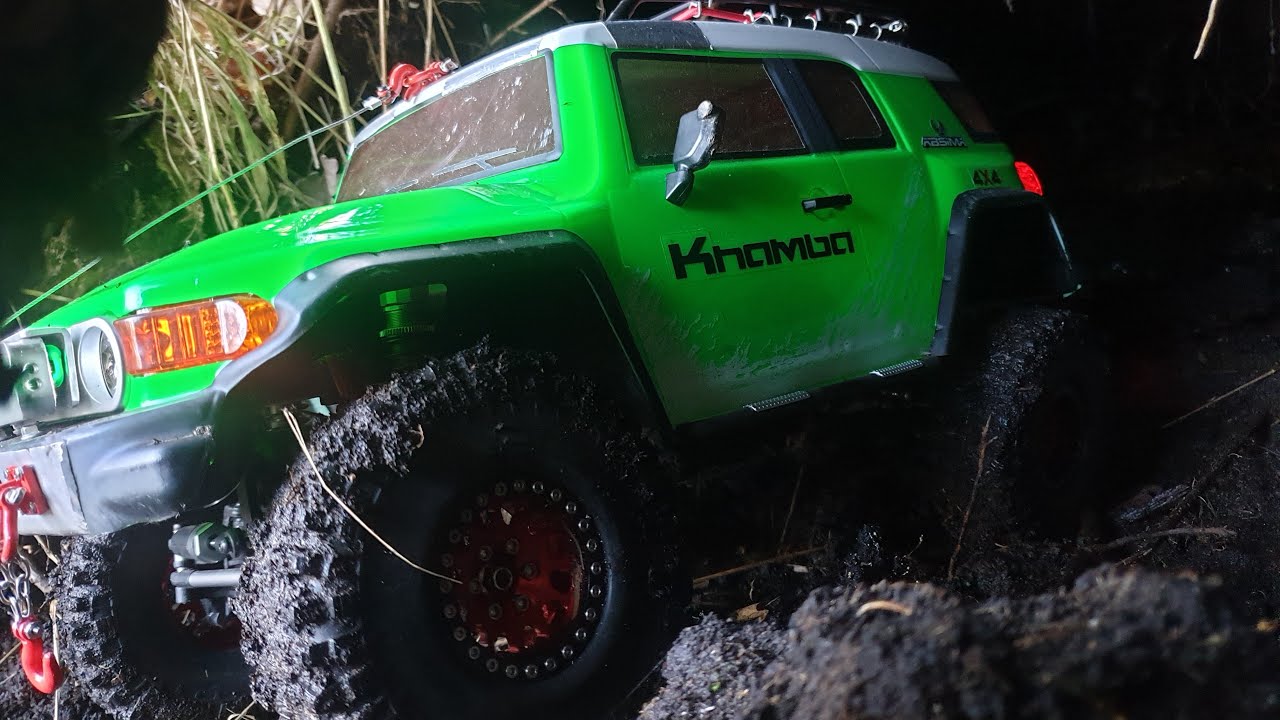 Absima Khamba Upgrade test ride. New alloy rims, dualstage foam and ...