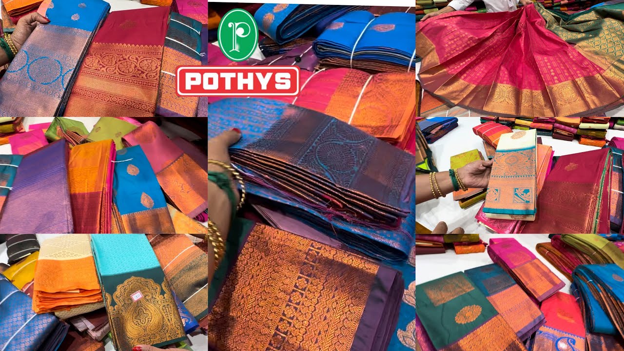 Pothys Swarnamahal 2 Pcs Rs.2385 Combo Offers | Fancy Silk Cotton ...