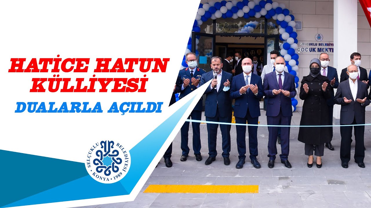 Hatice Hatun Mahalle Külliyesi Dualarla Açıldı - YouTube