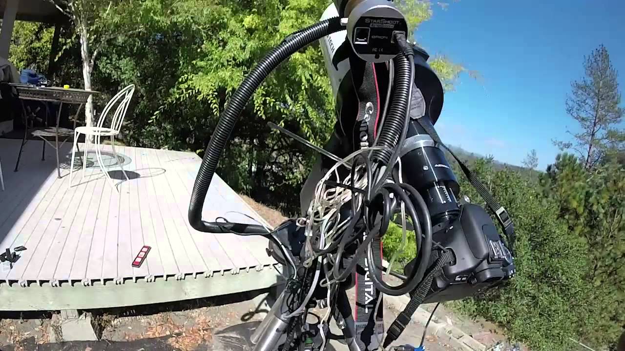 Astrophotography mount and telescope setup part 3 - YouTube