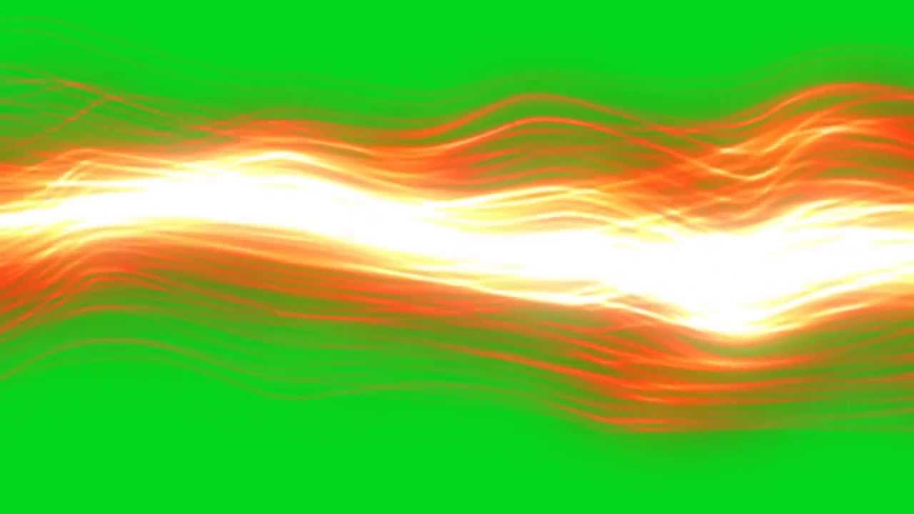 Flame Fire Streak Across - Green Screen - YouTube