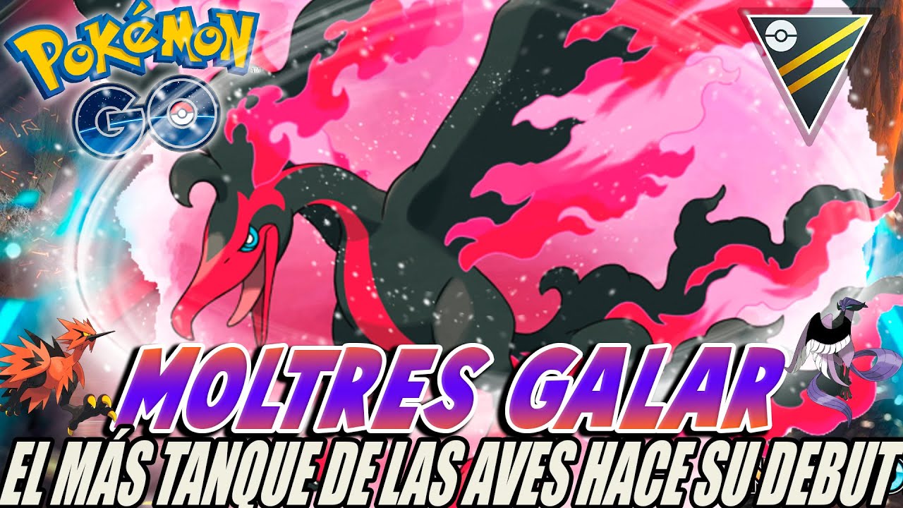¡COMO AGUANTA! MOLTRES DE GALAR DEBUTA EN LIGA ULTRA 2500 GO BATTLE ...